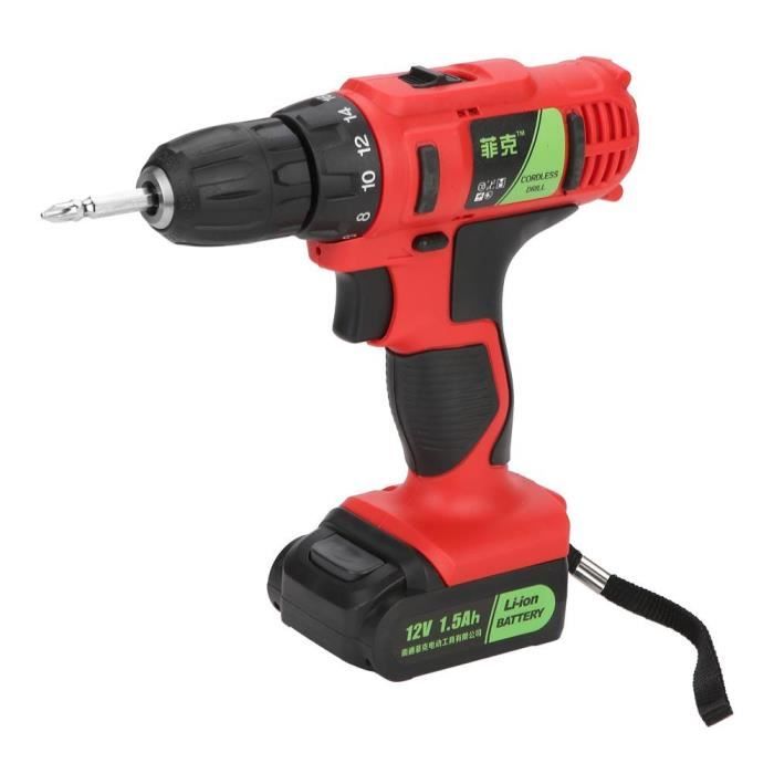 Eiffel 12 V Perceuse Électrique Rechargeable Sans Fil Tournevis ...