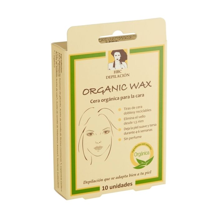 HBC ORGANIC WAX - cire visage bio 10 unités - Cdiscount Electroménager