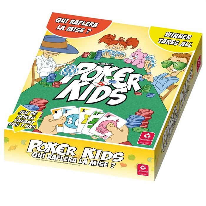 Cartamundi Poker Kids Jeu de Poker pour Enfants - Cdiscount Jeux - Jouets