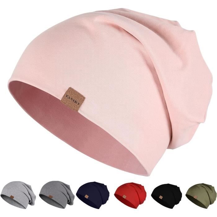 Bonnet Pour Homme Et Femme - En Coton Fin Et Léger - Bonnet Chimio Doux ...