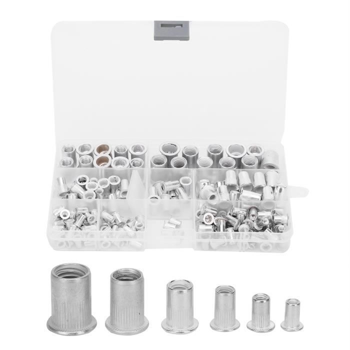 Cikonielf Écrou à rivet Coffre-fort avec un jeu d'écrous à rivets de ...