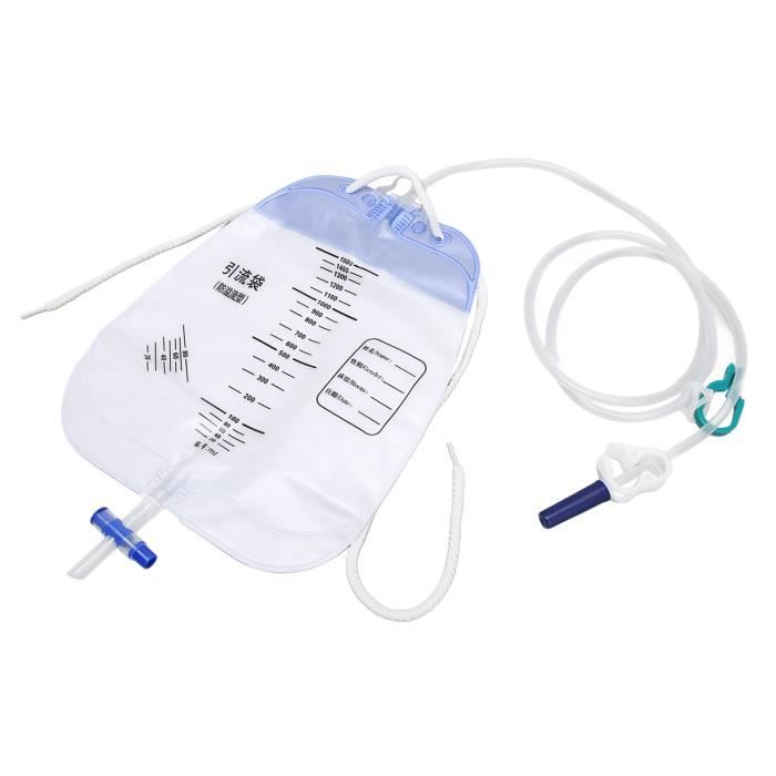 EBTOOLS Sac collecteur d'urine en PVC 5 pièces sac de Drainage urinaire ...