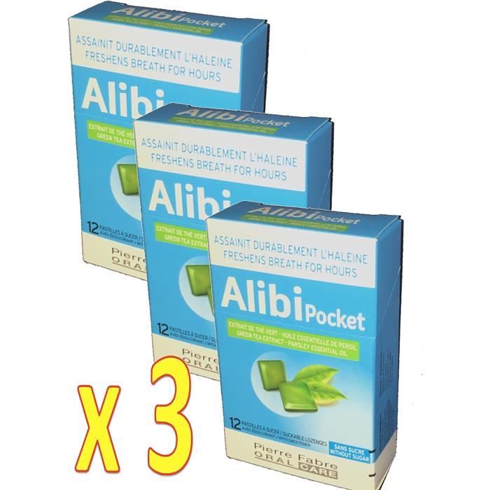 Alibi - Elgydium Fresh pocket lot de 3 - Cdiscount Au quotidien