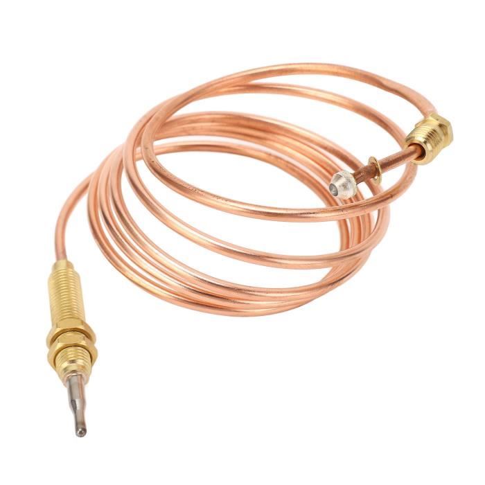 Thermocouple Gaz Universel Cuivre 120cm - FAFEICY - Résistant à Haute ...