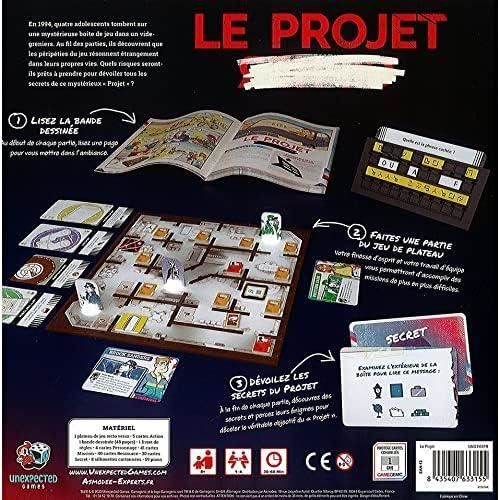 Jeu de société - GENERIC - Le Projet - Aventure mystérieuse années 90 ...