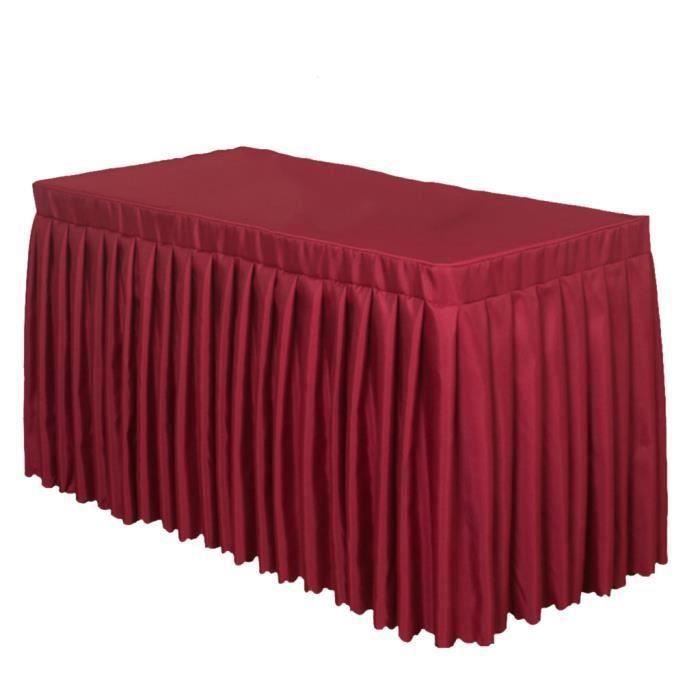 XiaoLD-47''Couverture Jupe De Table Nappe à Maison Pour Décoration De ...