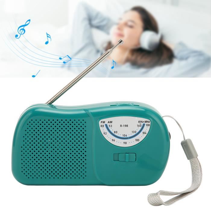 HURRISE mini AM FM Radio Portable AM FM, Mini Radio de Poche Haute ...