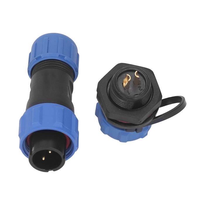 HURRISE Waterproof Power Connector, Industrial Waterproof Plug Socket 3 ...