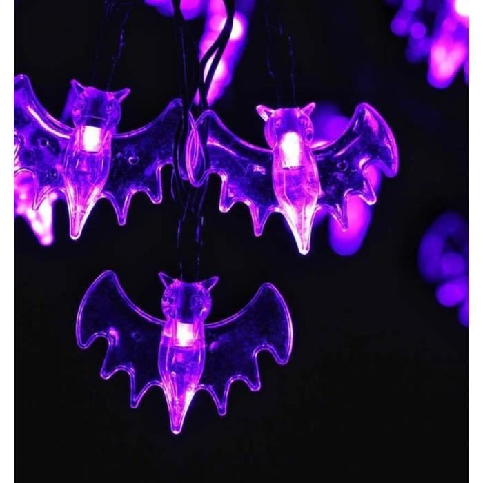 Kentop 6M 40 LEDs Guirlandes Lumineuses Halloween Guirlande Lumineuse ...