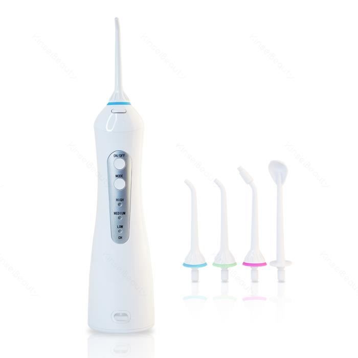 Hydropulseur Jet dentaire Portable Irrigateur buccal Rechargeable USB ...