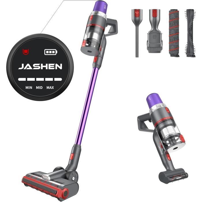 Aspirateur Balai Sans Fil V16, 25.2V, 4 En 1 Aspirateur Puissant ...