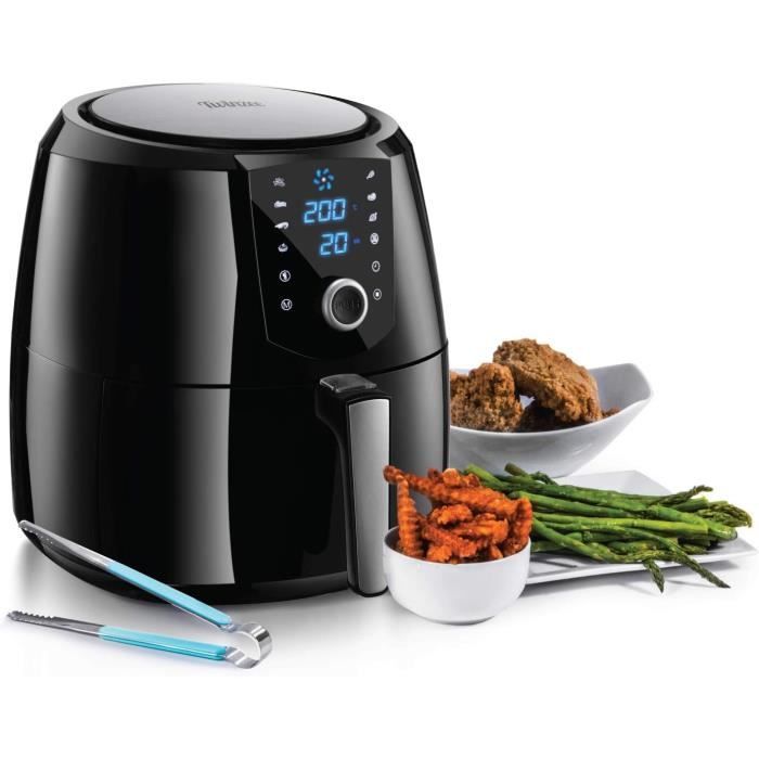 Friteuse Xxl Electrique Sans Huile-1800 W-Friteuse À Air Chaud Air ...