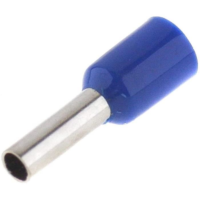 SeKi 14207 iso Lot de 100 douilles de câble Bleu 2 5 mm - Cdiscount Auto