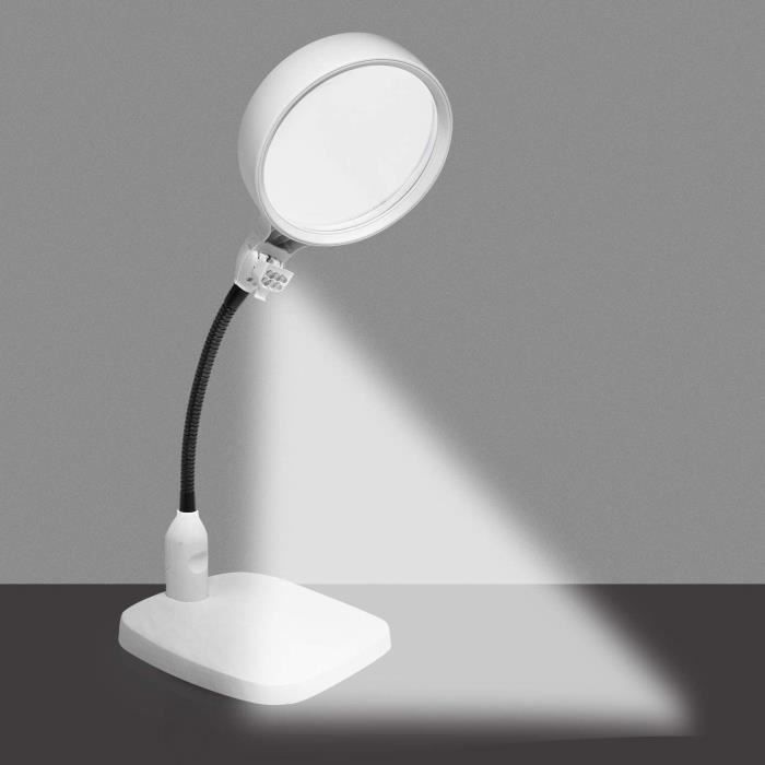 Lot de 8 loupes sur Pied - Loupe de Lecture - Loupe de Table Lneuse ...