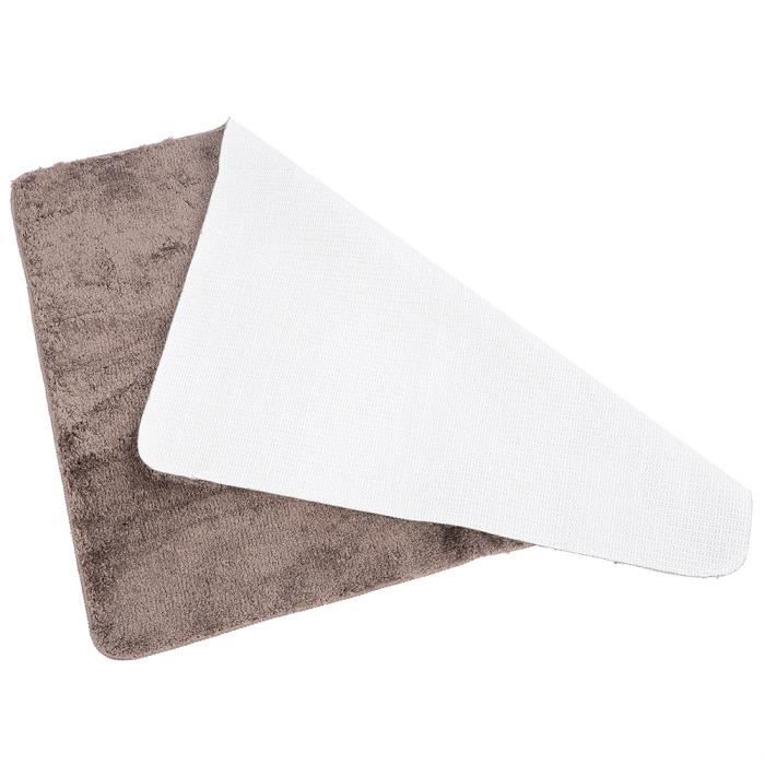 Tapis De Sol Porte Doux Absorbant Antidérapant Tapis De Chevet - Brun ...