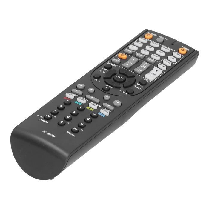 TMISHION télécommande pour Onkyo Remplacement de la télécommande RC-896M pour récepteur AV Onkyo ...