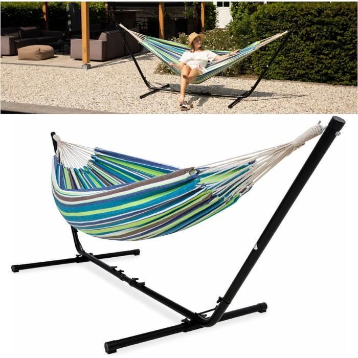 Hamac Sur Pied Exterieur Pour Des Heures De Détente- Hamac 2 Personnes ...