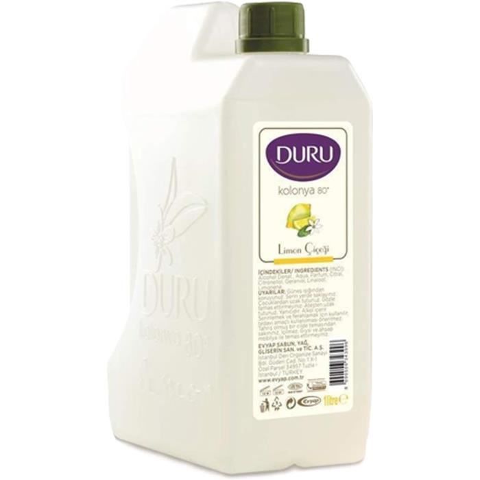 Petit Bidon D‘Eau Parfumée Turque (Kolonya) Au Citron, 1 L[m4124 ...