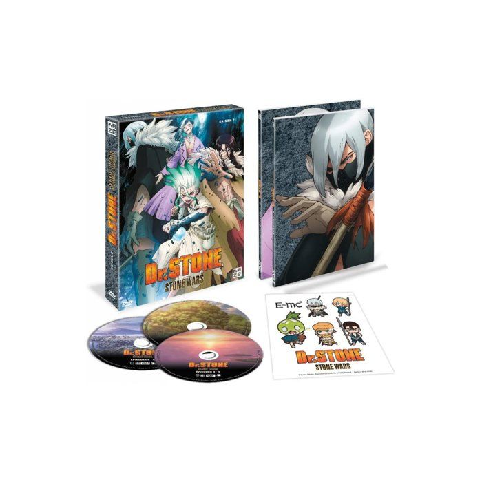 Coffret DVD - KAZE - Dr. Stone - Saison 2 - Shonen - IINO Shinya ...