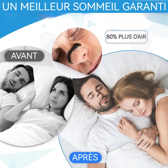 Kit de confort voyage 60PCS patch nasal magnétique anti-ronflement ...