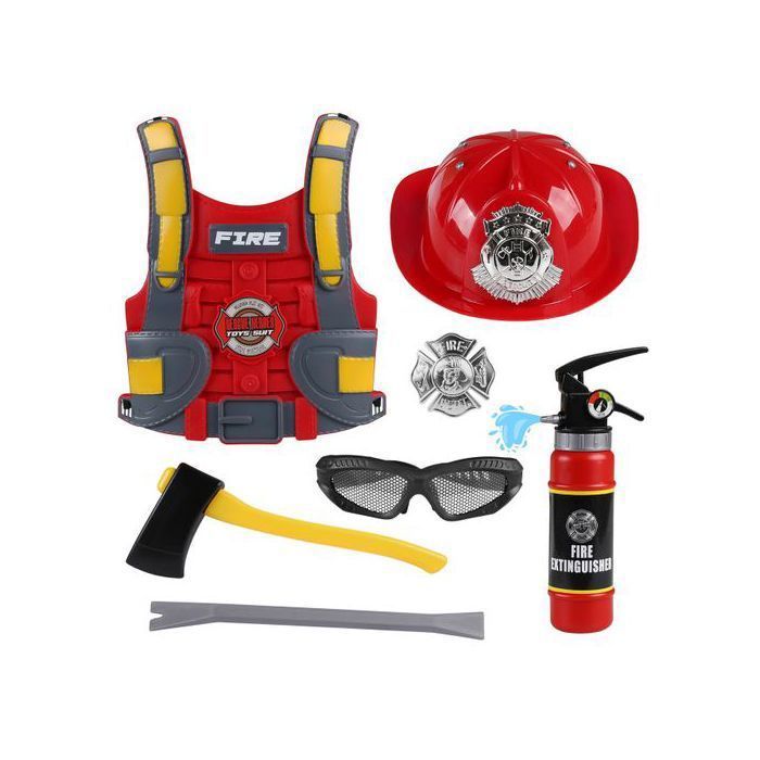 Ensemble de pompier, costume de pompier, déguisement pour garçon pour ...