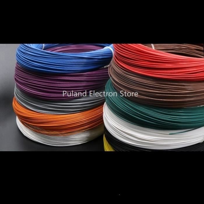 Violet 1M OD 1.2mm -Fil plaqué argent PTFE OD 0.68 0.8 0.88 1 1.1 1.2mm ...