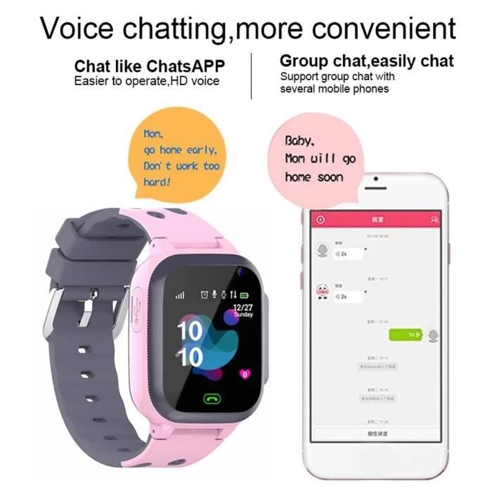 Smart Kids Montre-bracelet étanche Q16 jeu Smartwatch Emplacement ...