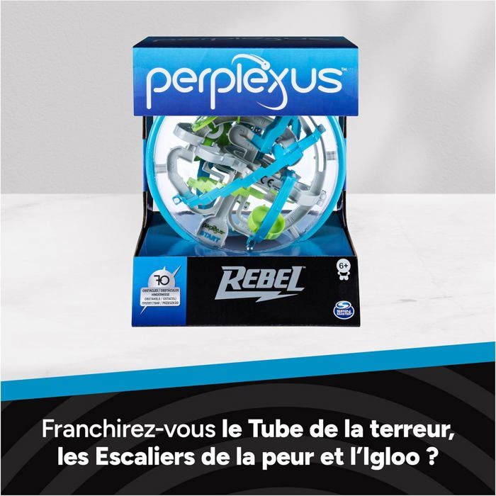 Labyrinthe 3D éducatif - SWAPY - Perplexus Rebel - 70 défis - 17,8x17,8 ...