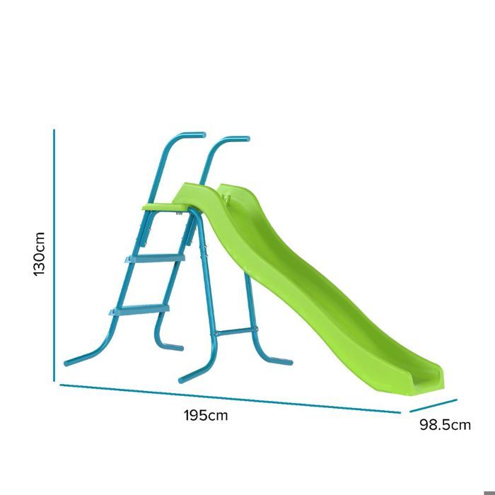 Toboggan - TP TOYS - 968JS11 - 3 marches - 1,75 m ondulé - Métal ...