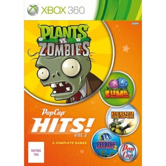 POPCAP HITS N°2 Jeu XBOX 360 - Cdiscount Jeux vidéo