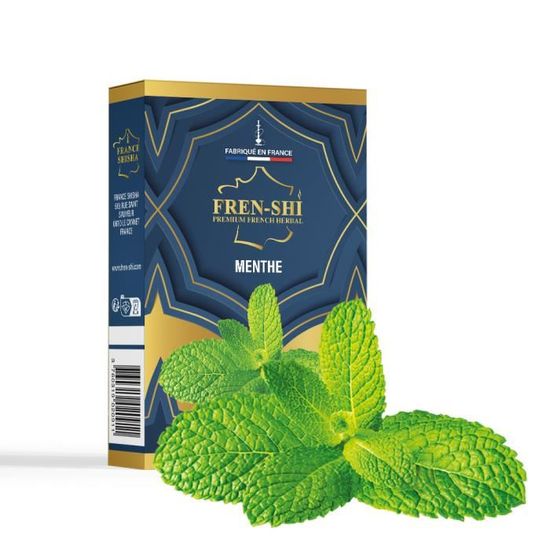 Frenshi 50 Gr Menthe - Mint - Goût Chicha (2% Nicotine, Sans tabac ...