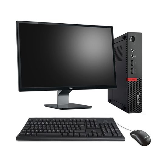 Ordinateur de bureau - Lenovo ThinkCentre M710Q Tiny - 16Go - 512Go SSD + Écran 23" - Cdiscount ...