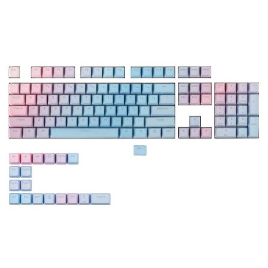 Capuchon de Clavier MéCanique ImpréGné de 122 Touches PBT 68 84 87 ...