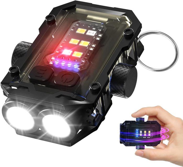 N22 Mini Lampe Torche Led Ultra Puissante 900L Rechargeable USB C, EDC ...