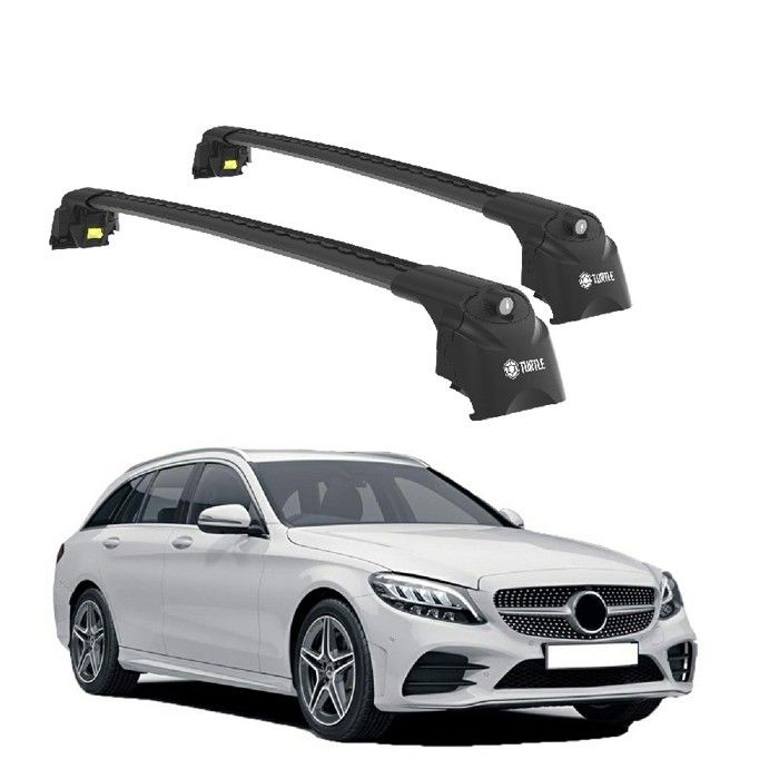 Barres de Toit TURTLE AIR-2 MERCEDES-BENZ C-CLASS S205 2015 2016 2017 ...