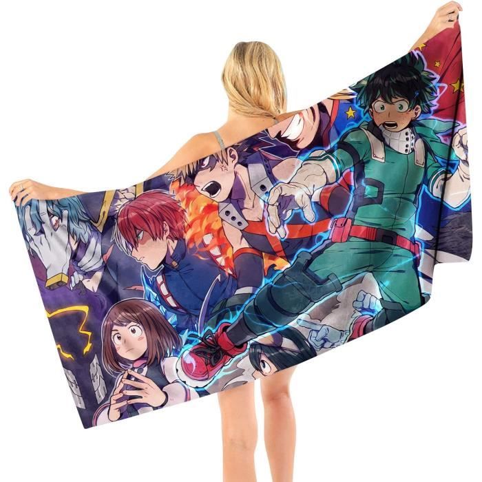 My Hero Academia Serviette De Plage Mha À Séchage Rapide Pour Piscine ...