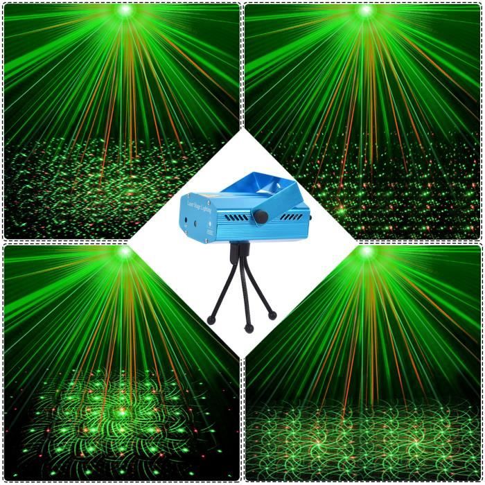 Mini LED vert Laser projecteur lumière stage DJ Disco éclairage ...