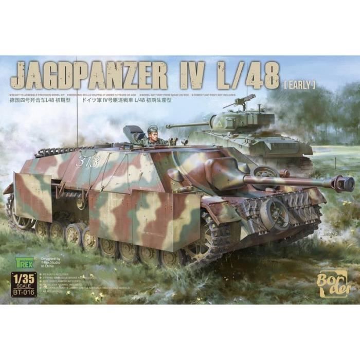 Border MODEL - Maquette Char Jagdpanzer Iv L/48 (early) |border Model ...