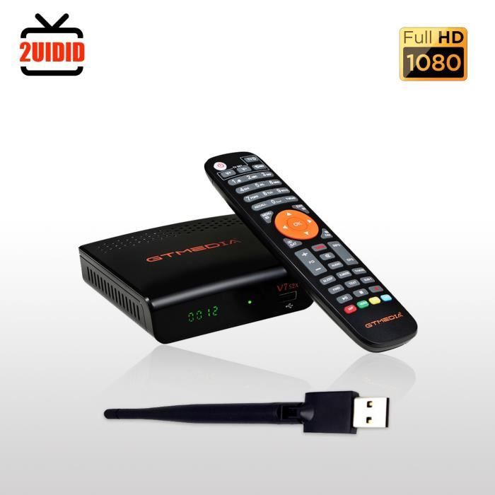 Récepteur-décodeur,2UIDID Full HD GTMEDIA V7 S2X TV DVB S2 Récepteur ...