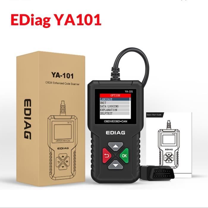 Ediag – lecteur de Code YA201 OBDII-EOBD, Scanner USB, mise à niveau ...