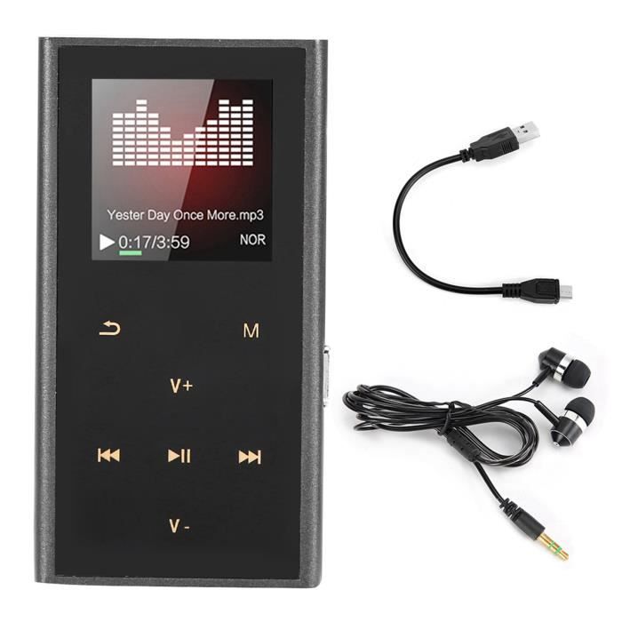 Cikonielf lecteur audio portable Lossless Long Palyback MP3 Uitrathin ...