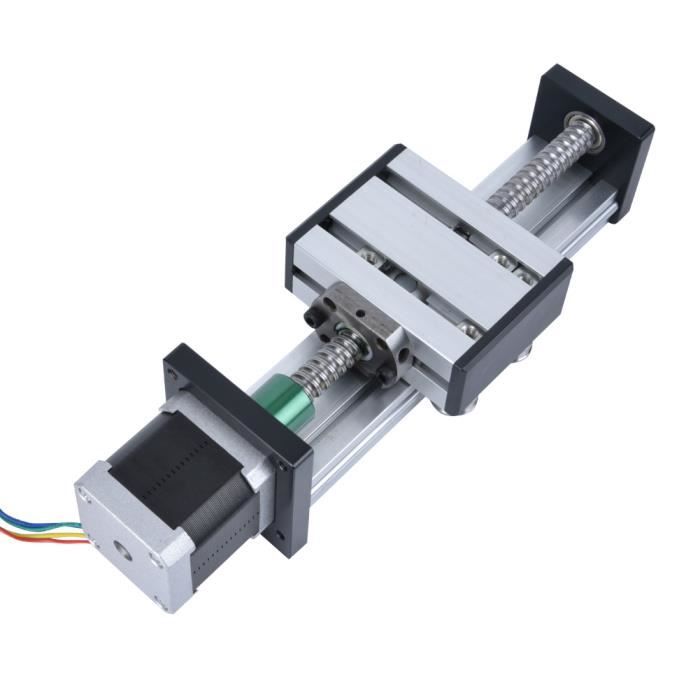 YEN- Rail de guidage à vis à billes Guide linéaire de glissière de vis ...