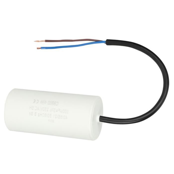 EJ.life Condensateur de course CBB60 Condensateur avec Fil Conducteur ...