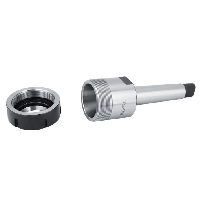 Porte-pinces MTA3 ER40UM mandrin à pince cne Morse en acier au carbone ...