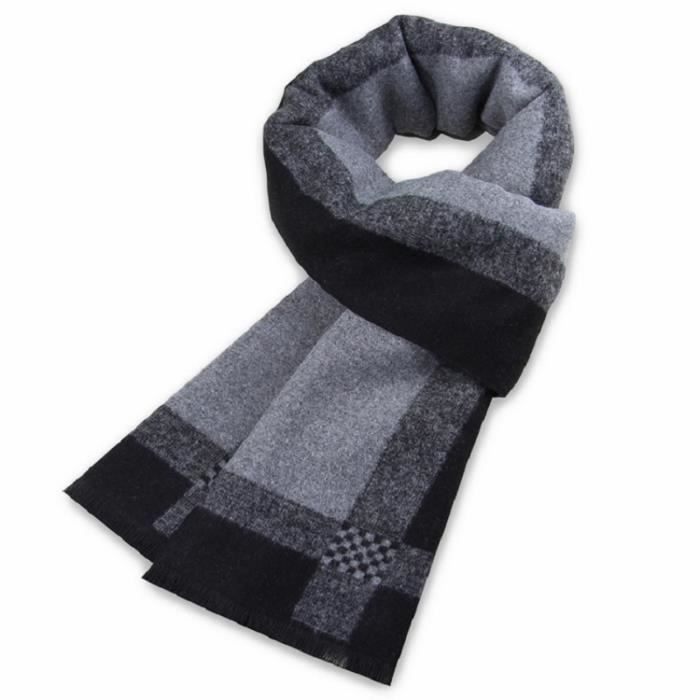 Echarpe Homme Hiver Chale Homme EcharpeHomme Grande Echarpe Homme ...