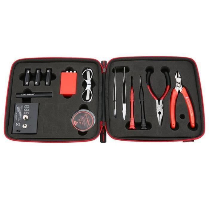 CIGARETTE ELECTRONIQUE 2ndPortable E-Cigarette DIY Tool Kit Rebuild RDA ...