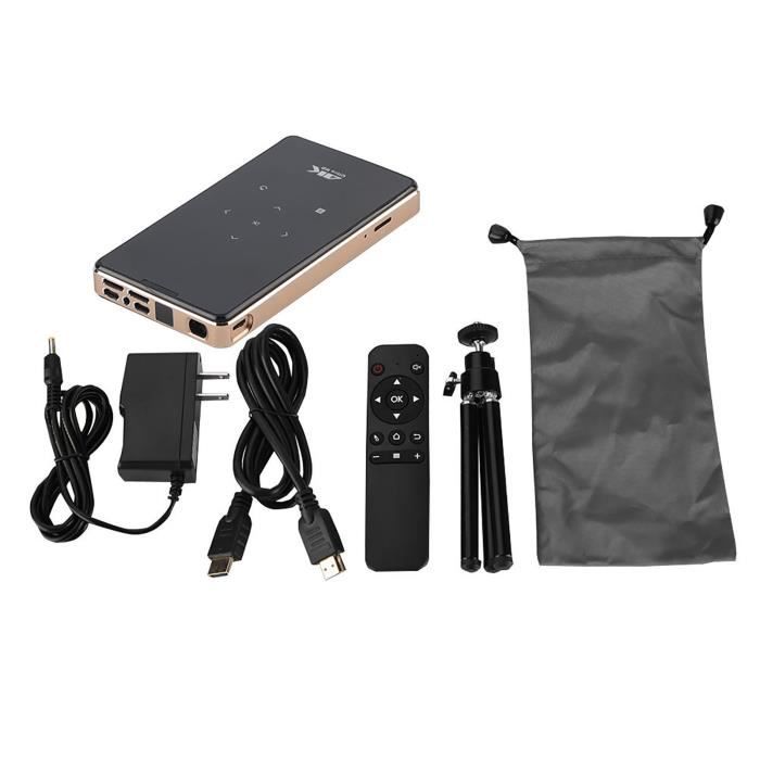 Micro Projecteur DLP - SALALIS - 4K - WiFi 2.4G - 1000:1 - 3000 heures ...