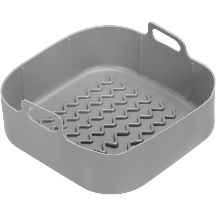 Pot Carré En Silicone Réutilisable Pour Friteuse À Air, Micro-Ondes ...