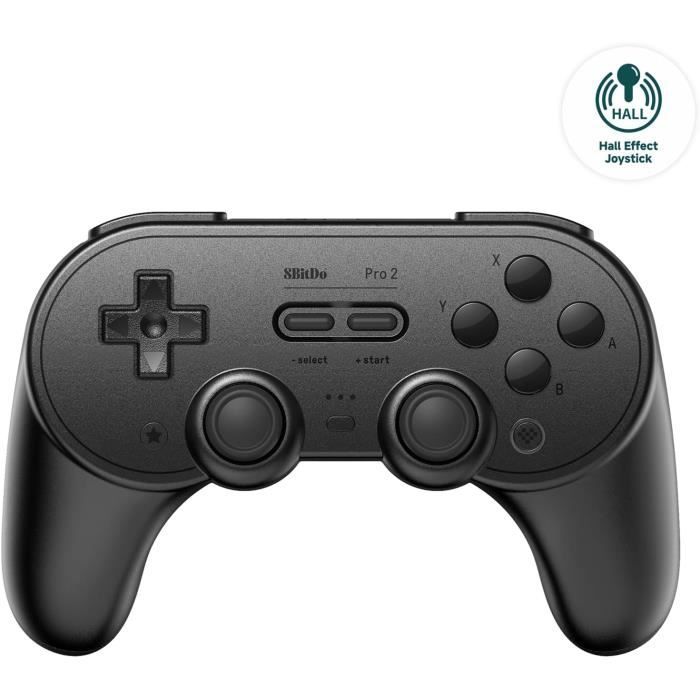 8Bitdo Pro 2 Bluetooth Manette, Joystick À Effet Hall, Manette Sans Fil ...