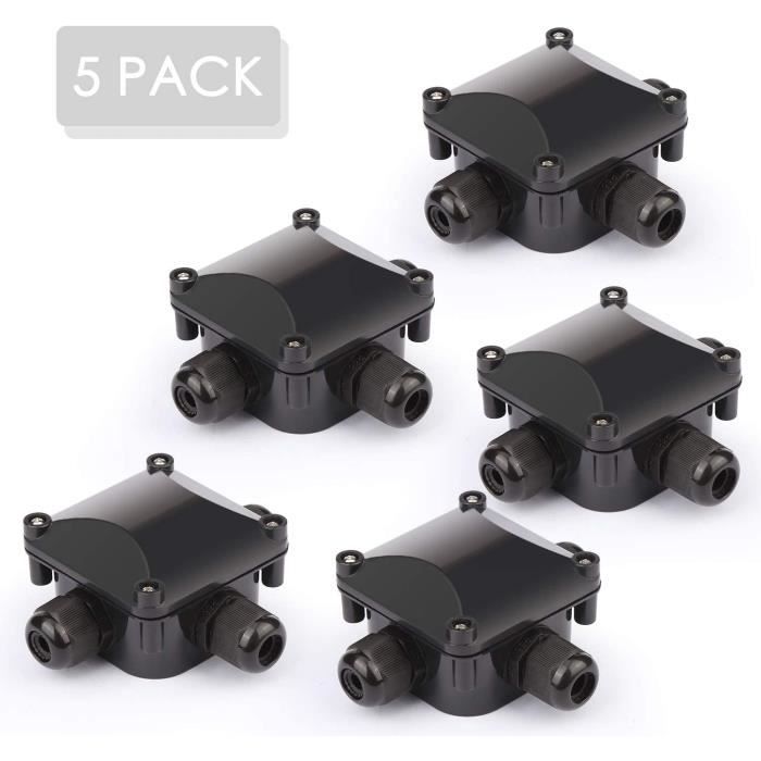 HOSPAOP 5 boîtes de dérivation étanches IP68 - Boîte de distribution ...